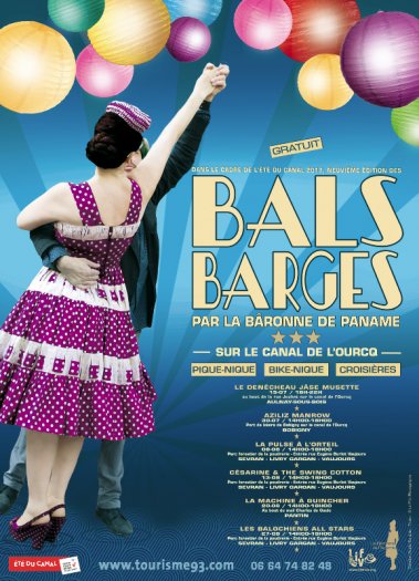 Les bals de l'été pour danser à Paris sur le canal de l'Ourcq