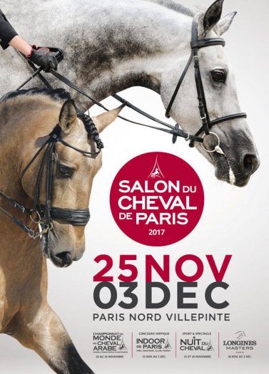 Le Salon du Cheval de Paris 2017 à Villepinte, compétition, spectacle
