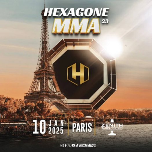 Hexagone MMA 2025 à Paris au Zénith de Paris